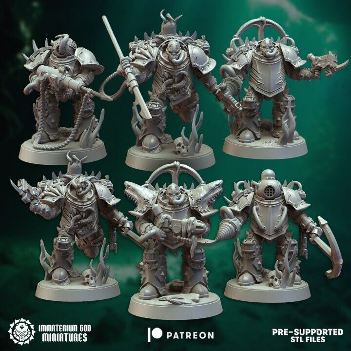 Set of 6 Abyss Hunters – Renown Gaming
