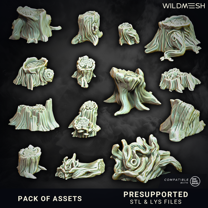 Assets - Tree Trunks – Renown Gaming